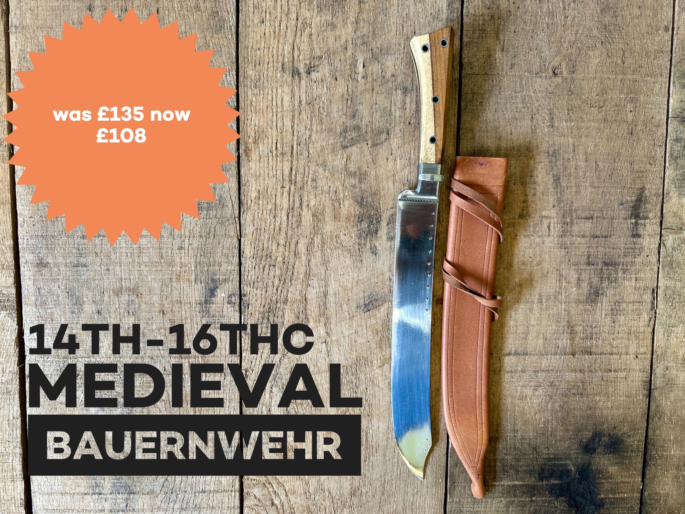 Medieval daggers, handmade, historically accurate - Tod Cutler