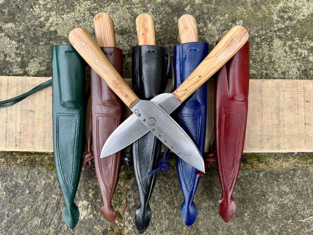 Medieval eating and cooking knives - Tod Cutler