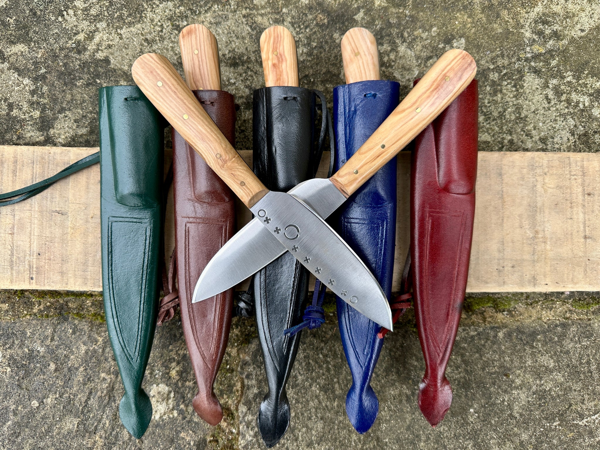 Medieval eating and cooking knives - Tod Cutler