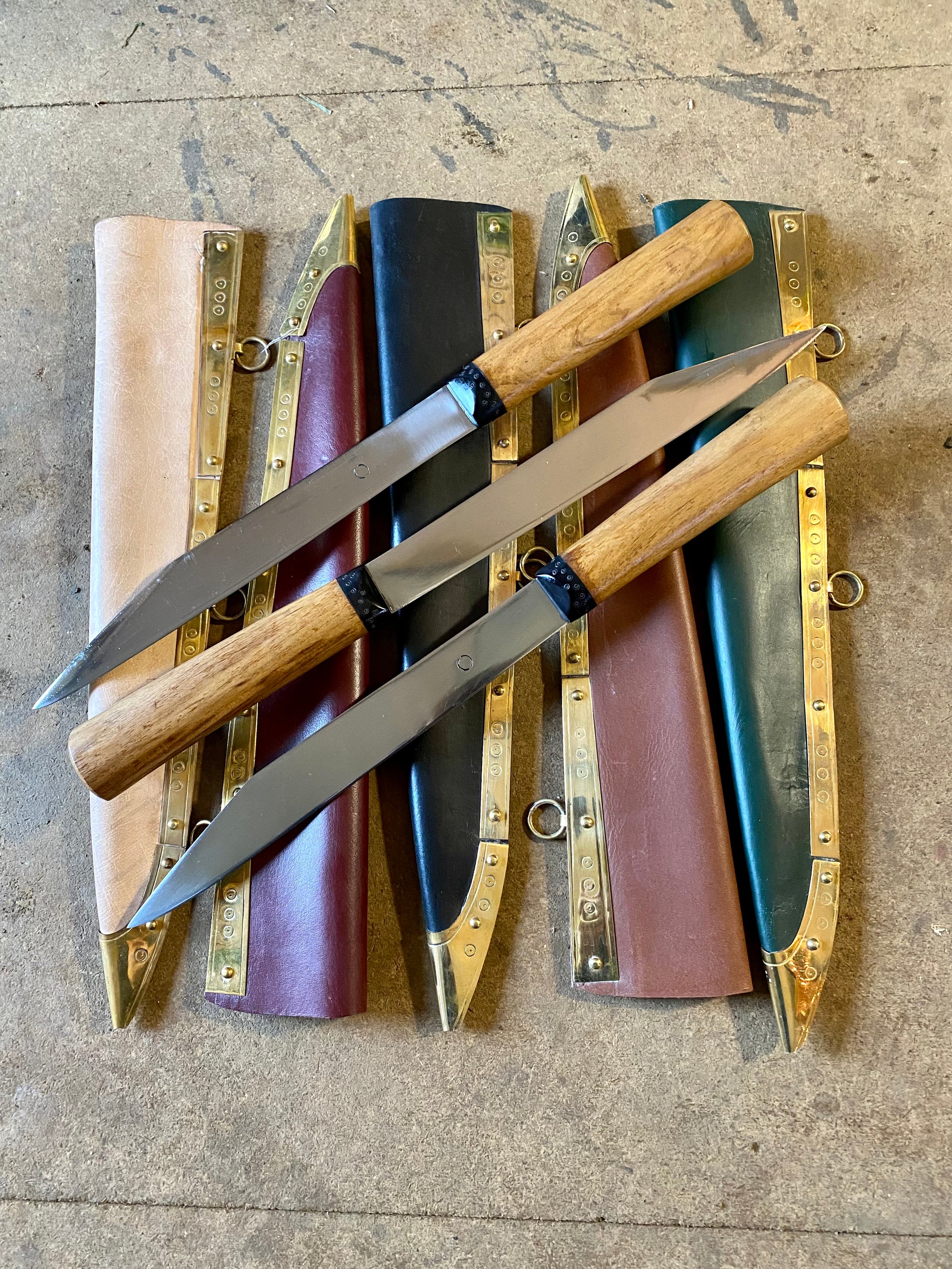 Shop Now - Handmade Medieval Langseax Knife - Tod Cutler