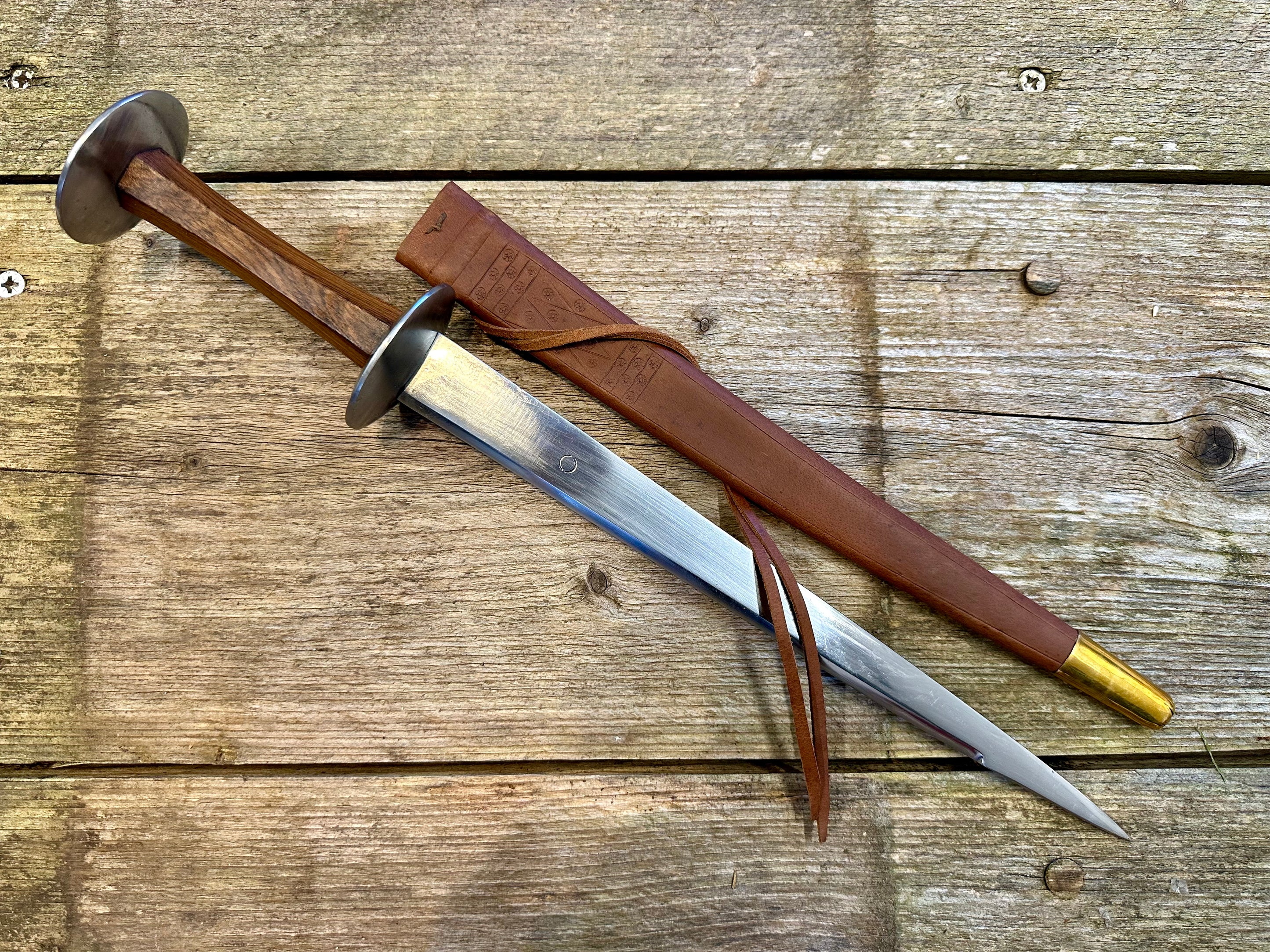 15thC Medieval Rondel Dagger – Tod Cutler