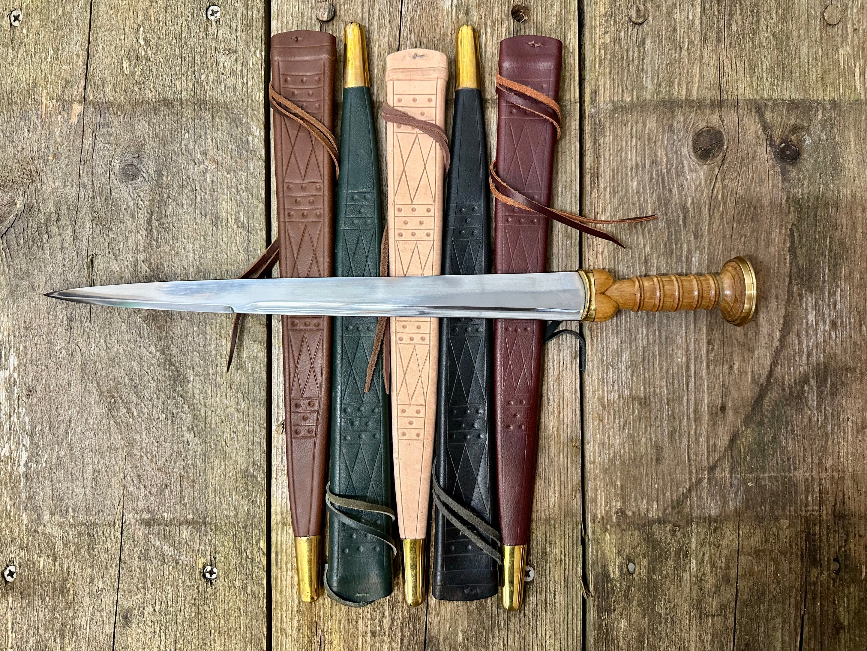Medieval daggers, handmade, historically accurate - Tod Cutler