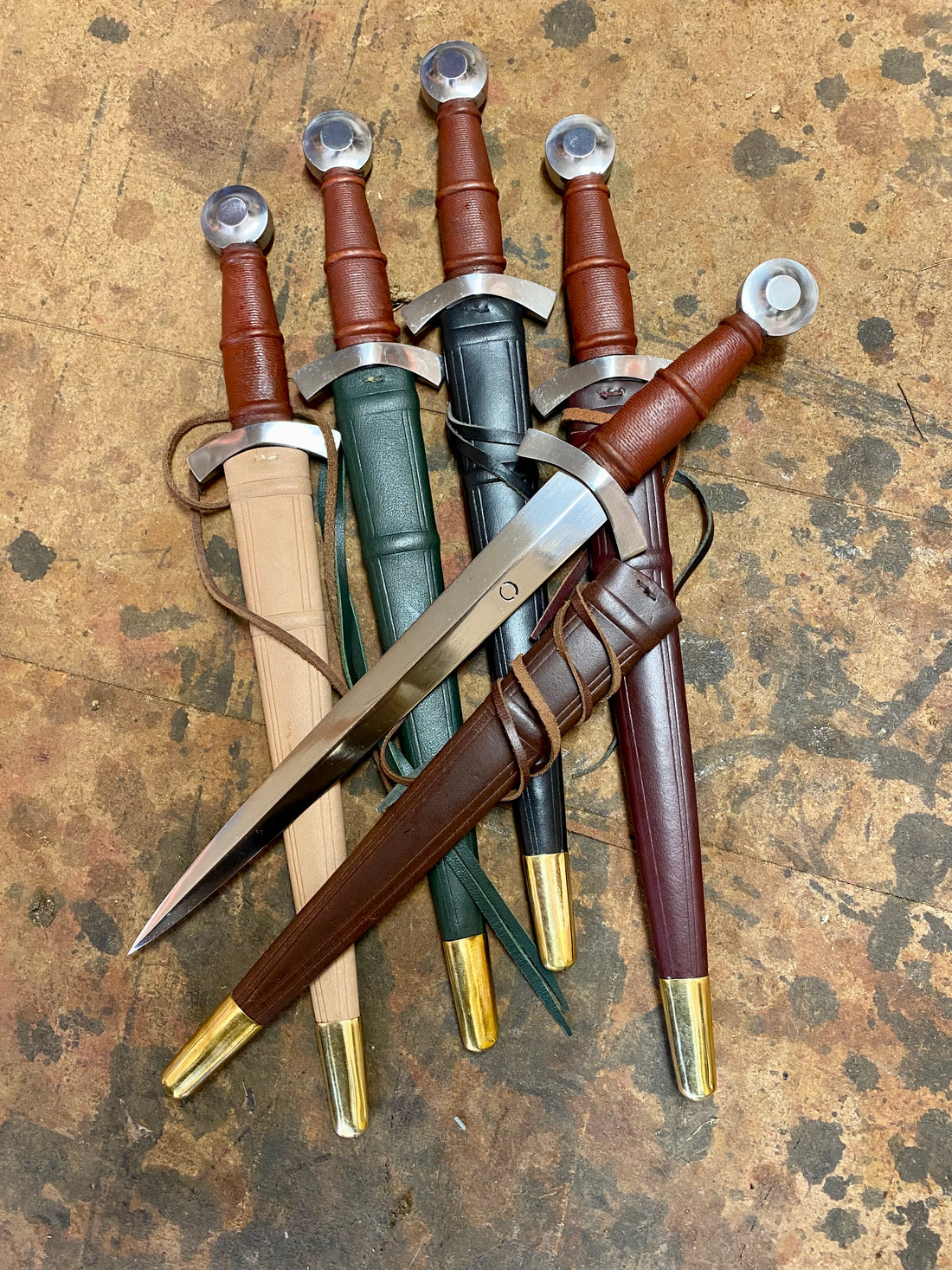 Medieval daggers, handmade, historically accurate - Tod Cutler