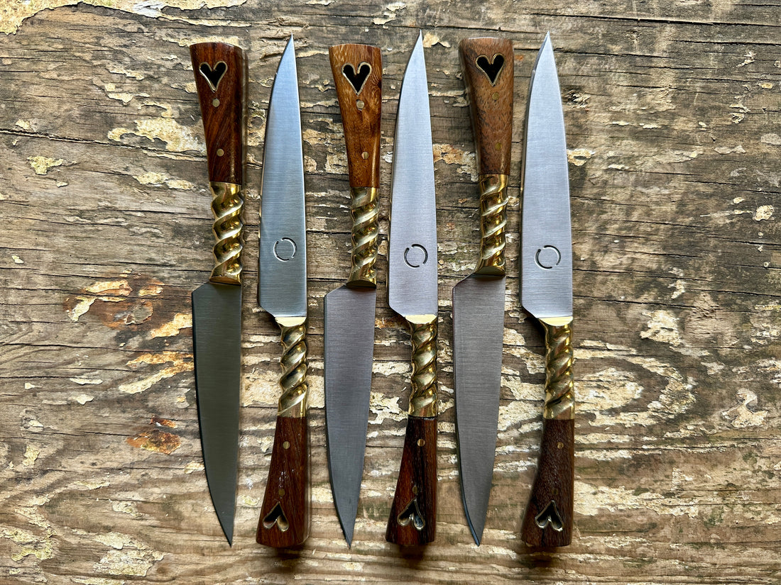 Medieval eating and cooking knives - Tod Cutler