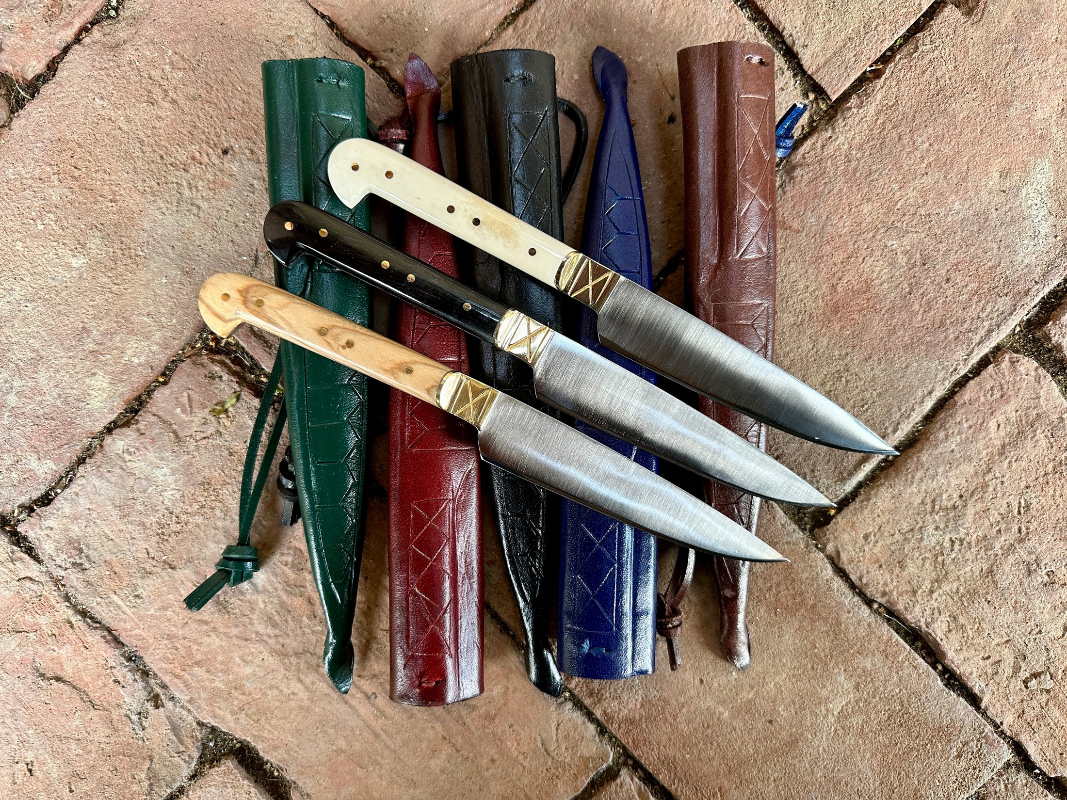 Medieval eating and cooking knives - Tod Cutler