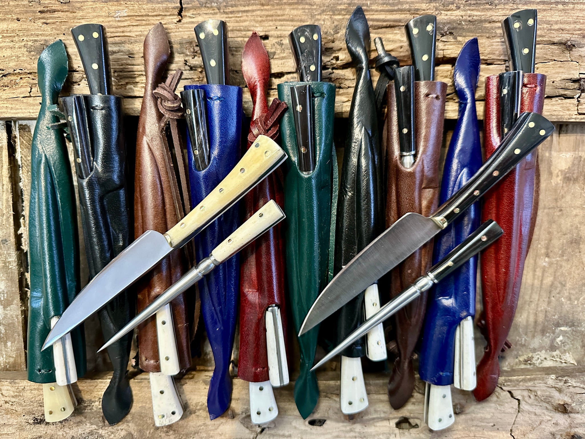 Medieval eating and cooking knives - Tod Cutler