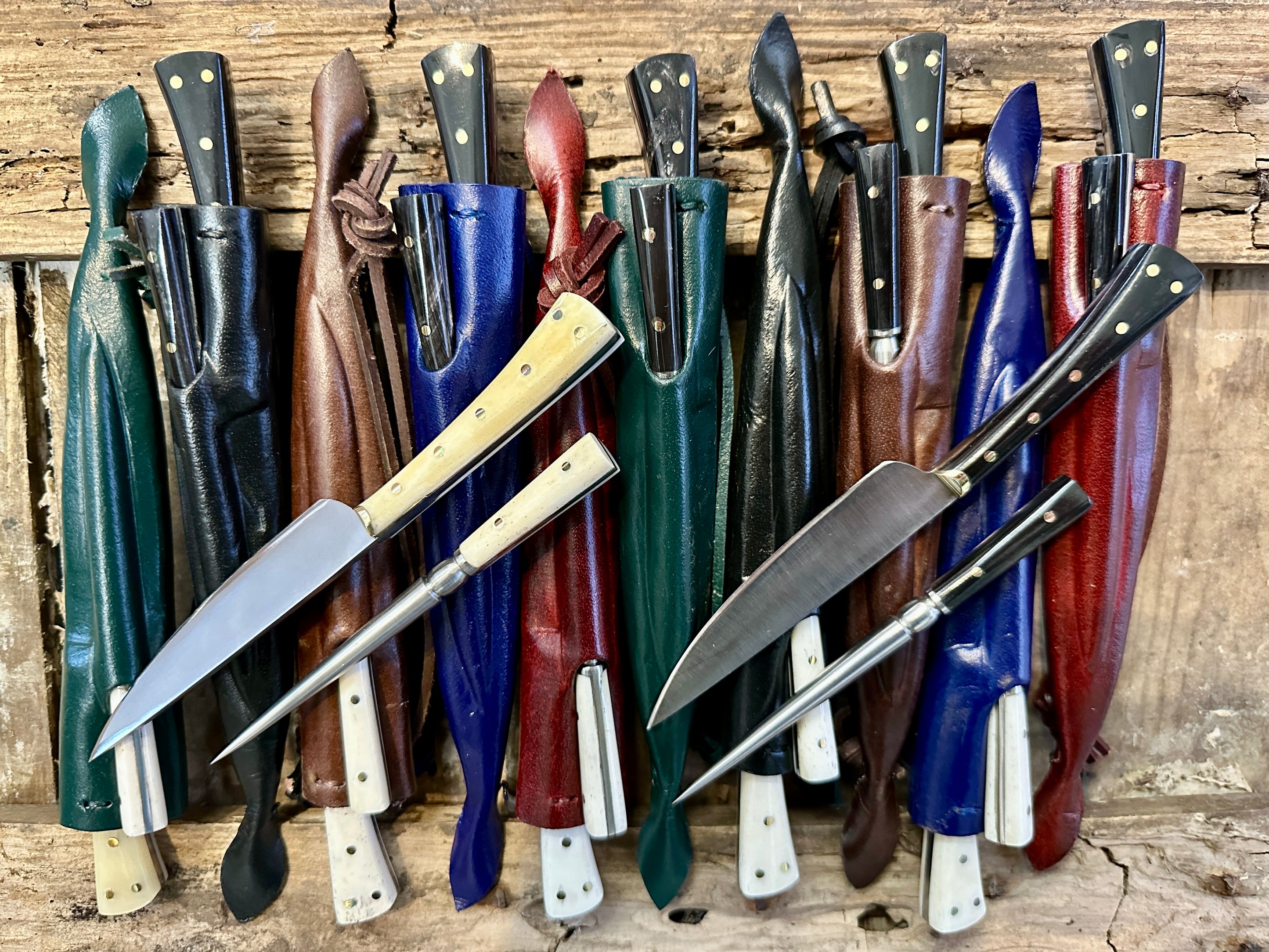 Medieval eating and cooking knives - Tod Cutler