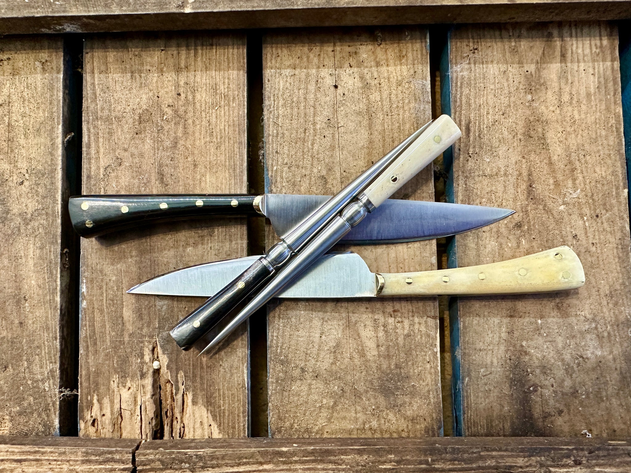 Medieval eating and cooking knives - Tod Cutler