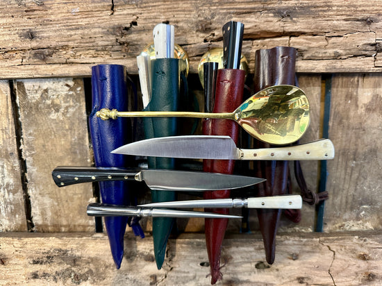 Medieval eating and cooking knives - Tod Cutler