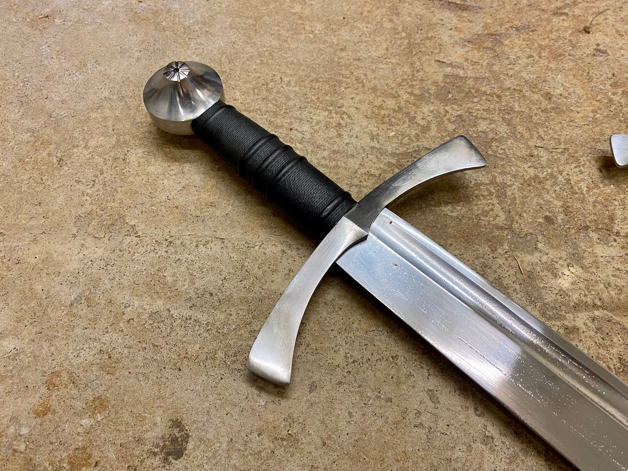 Clip Point Falchion Medieval Reproduction Sword - 14th Century – Tod Cutler