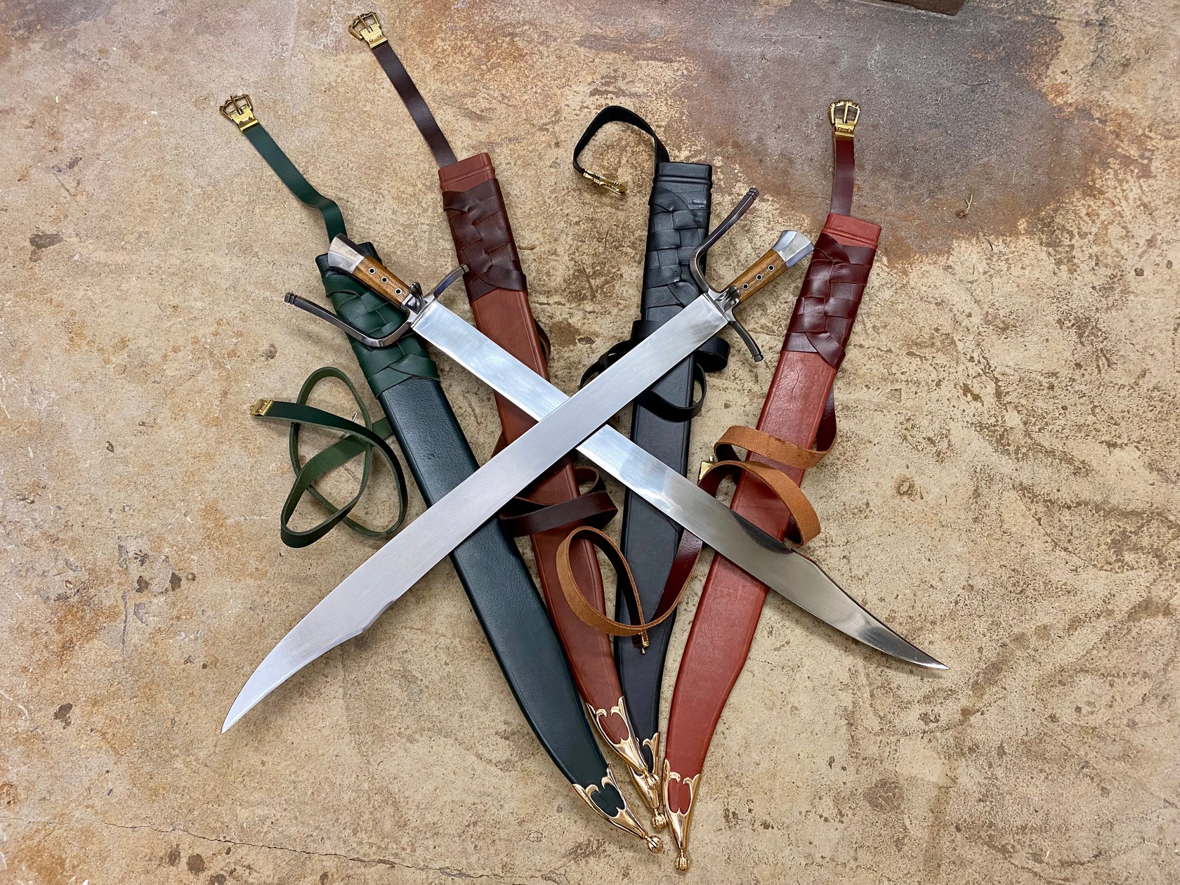 Grosses Messer Medieval Reproduction Sword 1480-1540 – Tod Cutler