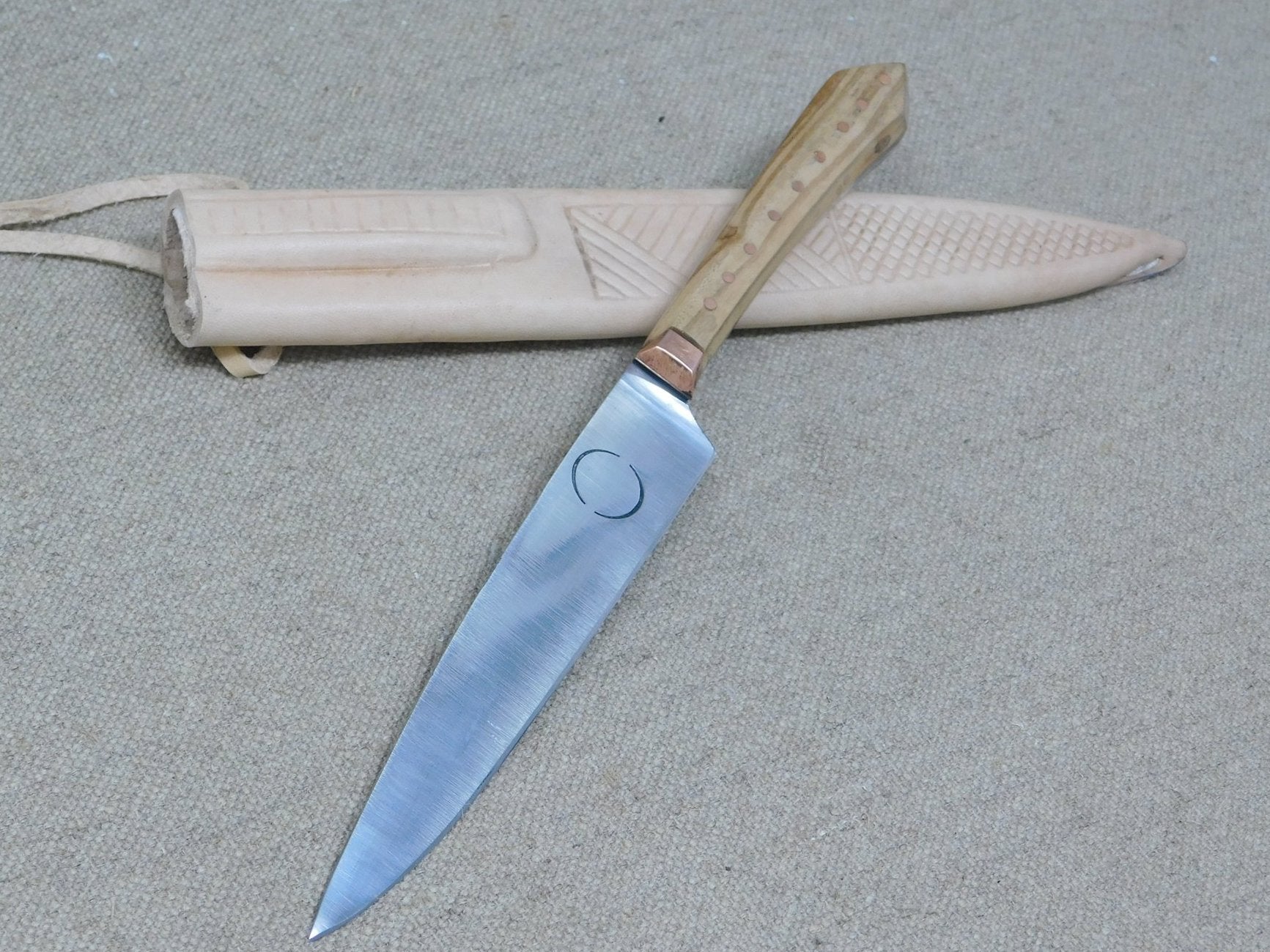 Medieval Eating Knives - Wood Handled - Tod Cutler