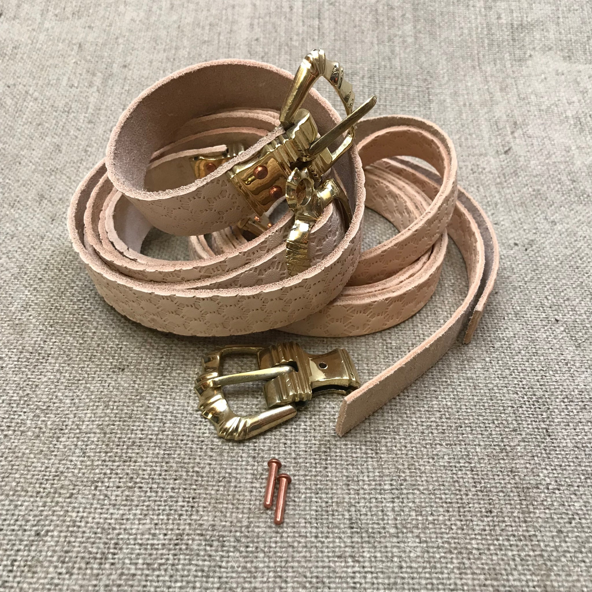 Longsword Belt Set 1 Brass Mounted TC52 – Tod Cutler