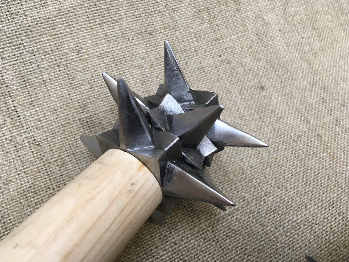 Steel Medieval 'Star' mace 10th-11thC TC96 Mace 10 – Tod Cutler