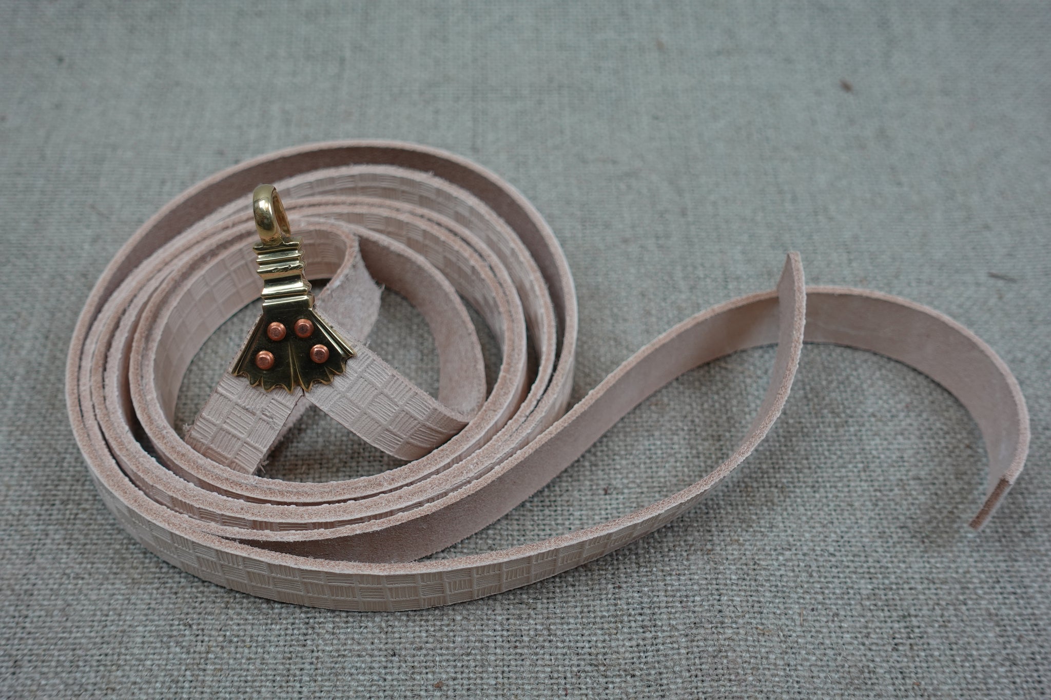 Longsword Belt Set 1 Brass Mounted TC52 – Tod Cutler