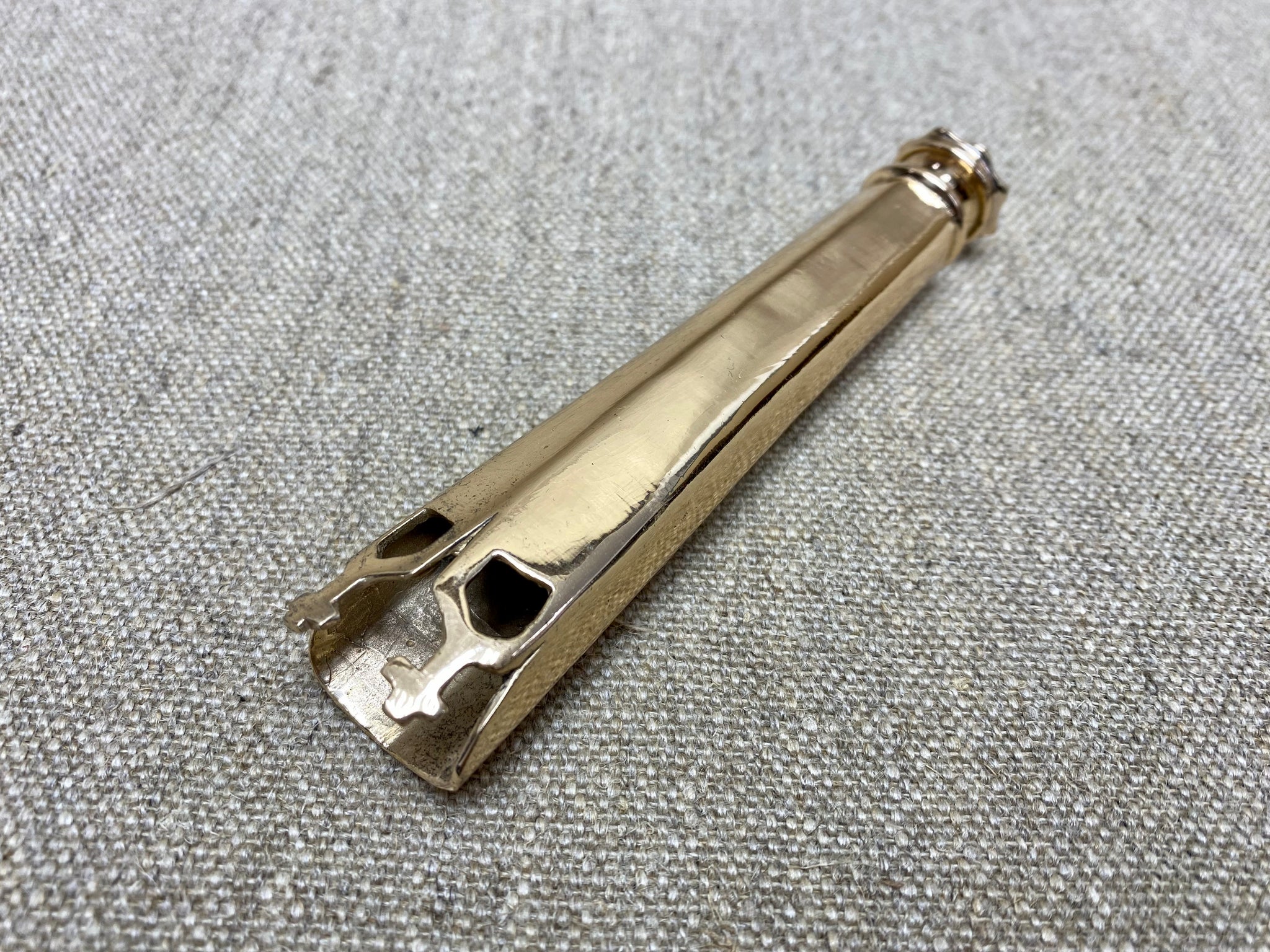 Scabbard, belt parts, buckles and plates – Tod Cutler