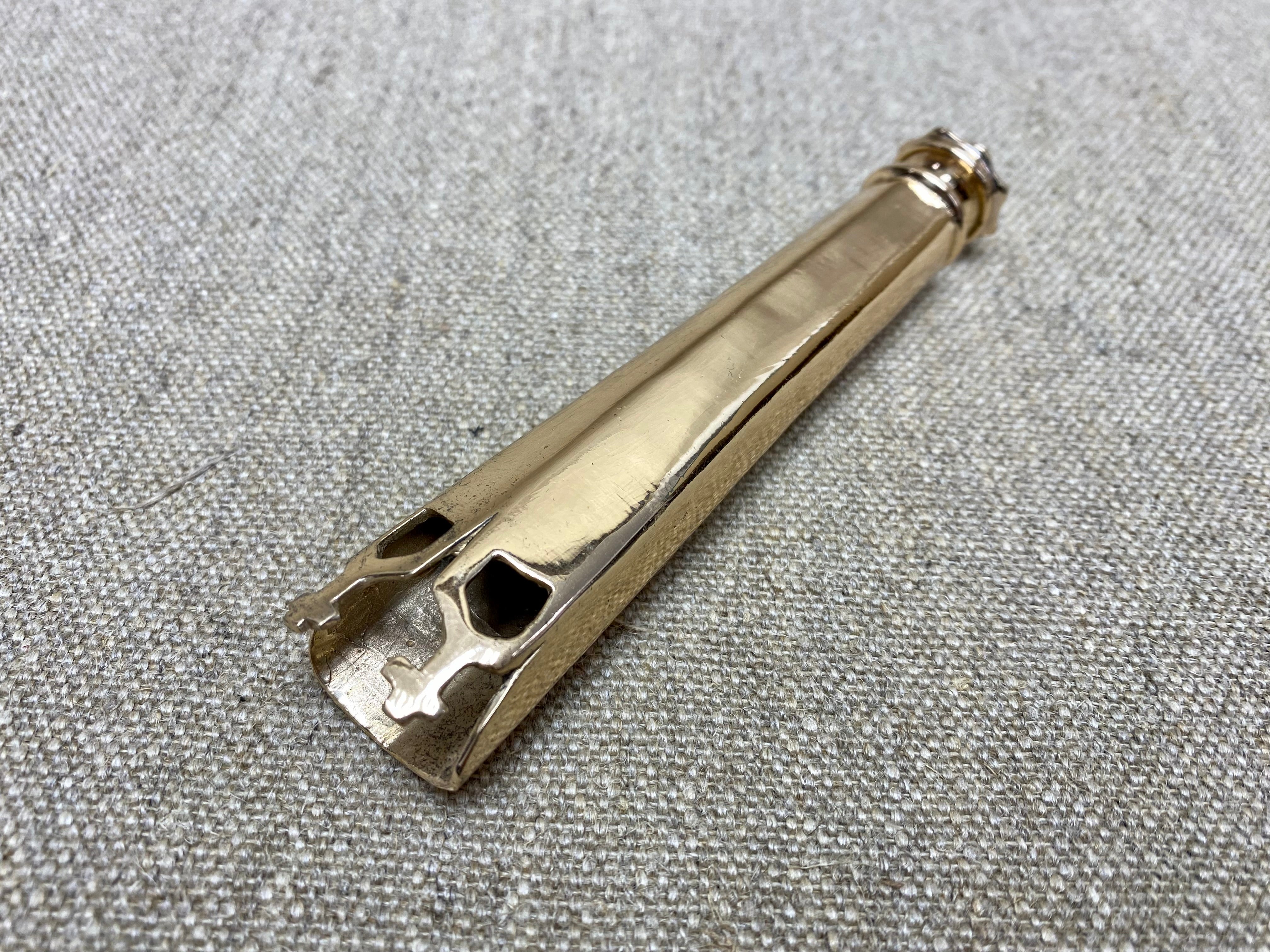 Scabbard, belt parts, buckles and plates – Tod Cutler