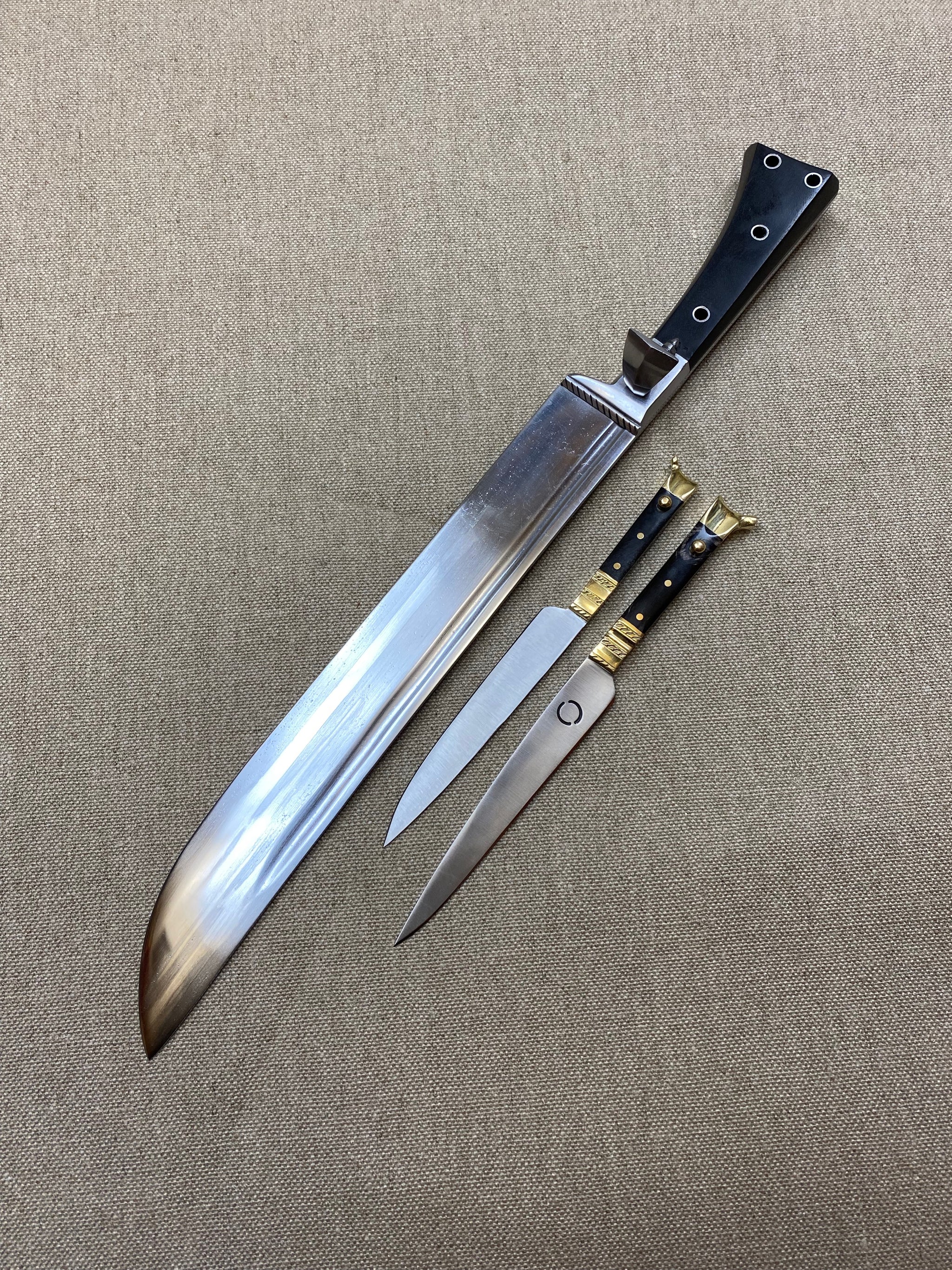 Bauernwehr with Byknives 14thC-16thC – Tod Cutler