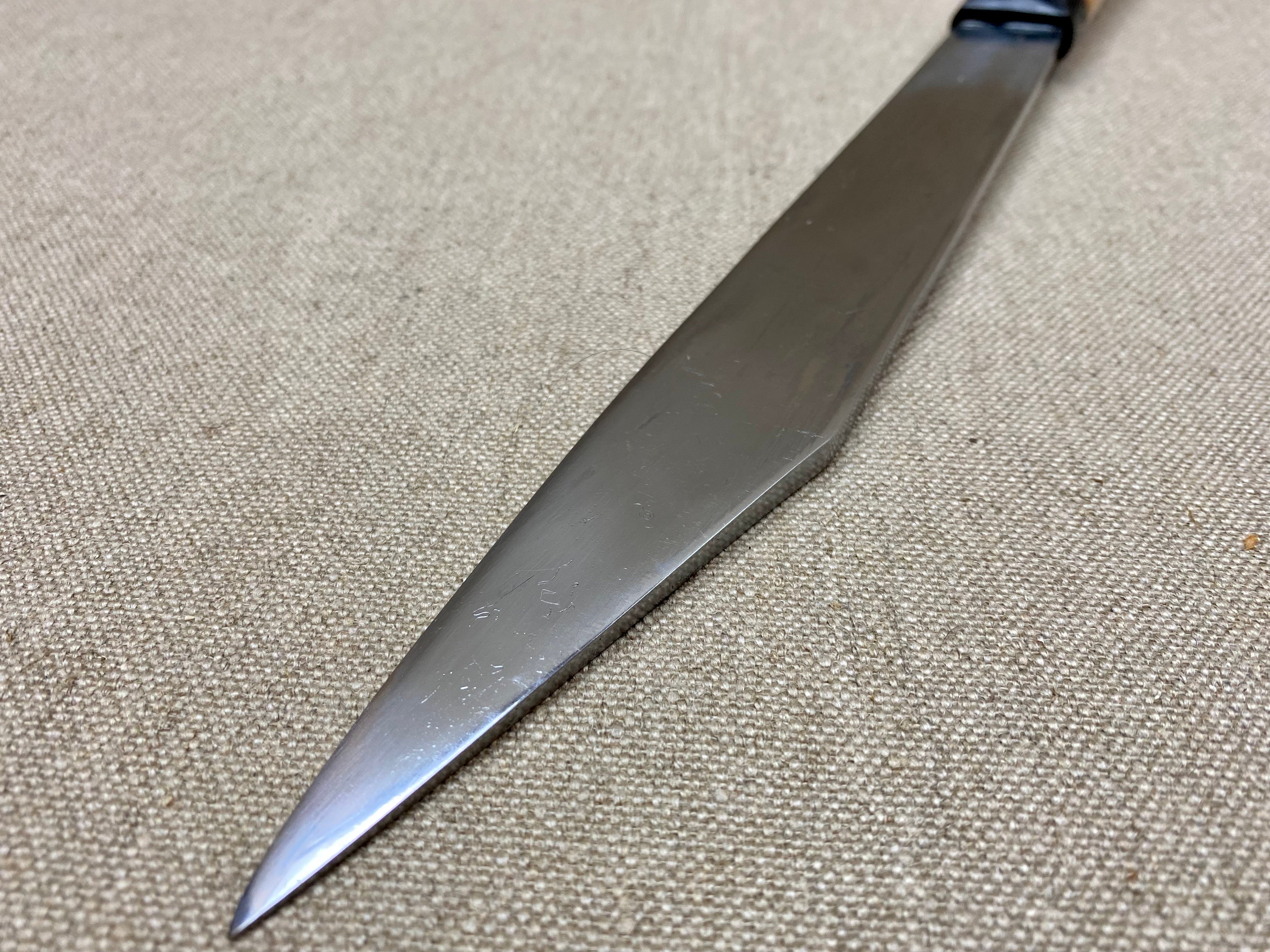 Shop Now - Handmade Medieval Langseax Knife - Tod Cutler