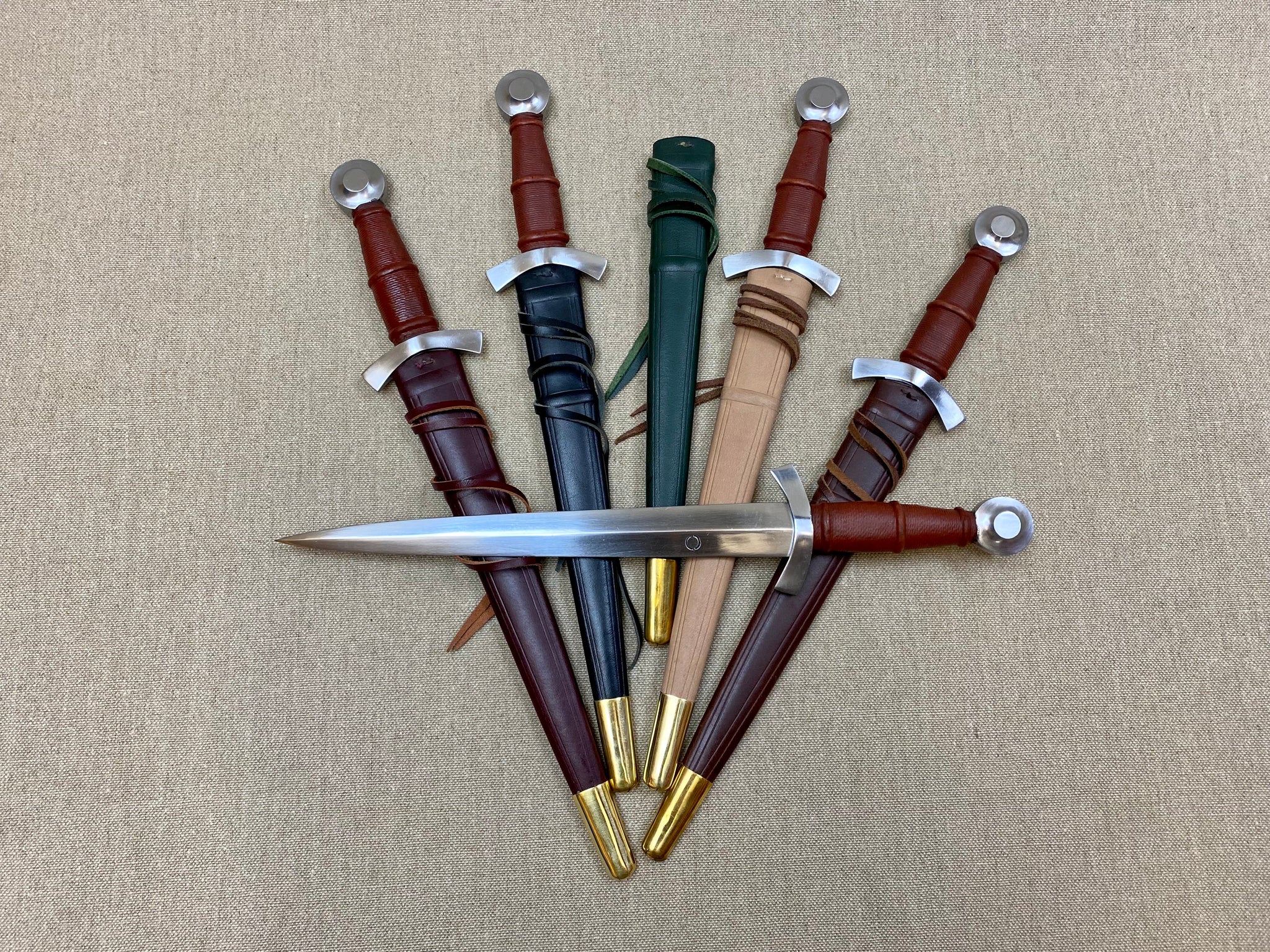 Medieval daggers, handmade, historically accurate - Tod Cutler